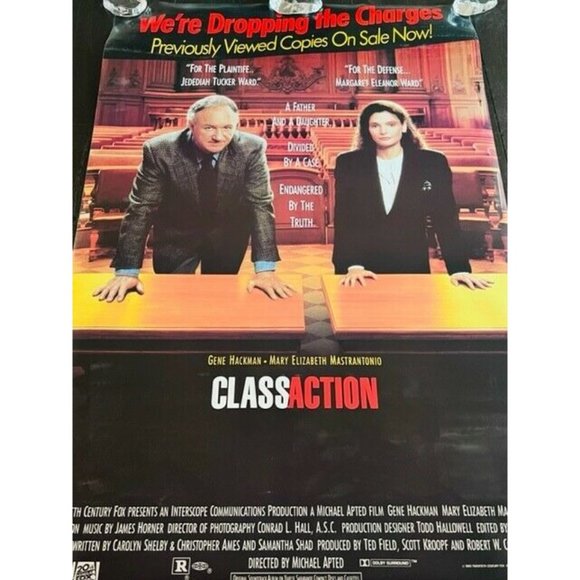 Fox | Art | Movie Theater Cinema Poster Lobby Card 991 Class Action ...